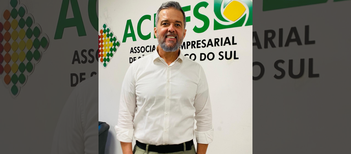 Marcelo Campos assume a Presidência da Gestão 2025/26 da ACISFS - ACISFS